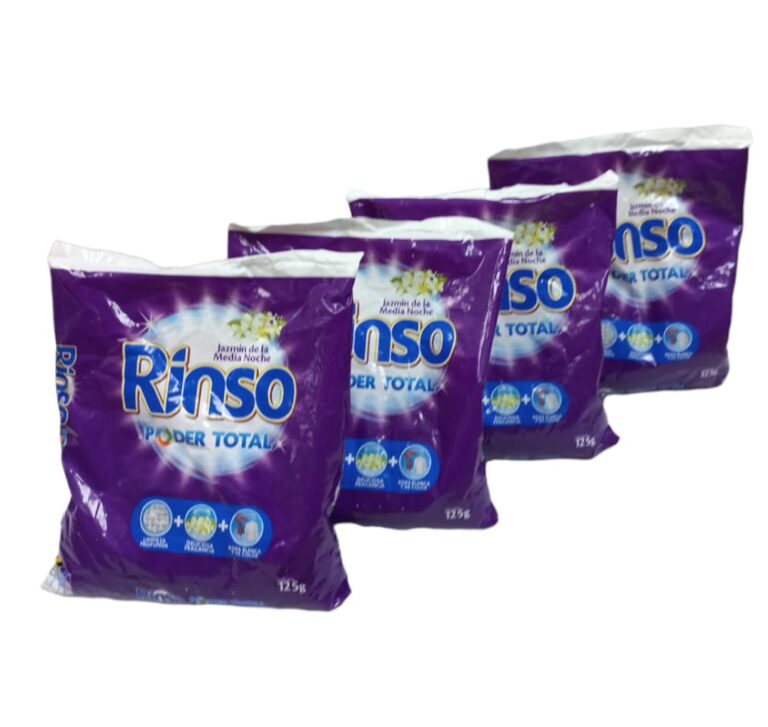 DETERGENTE RINSO 125G – MACROCLEAN – VENTA DE PRODUCTOS DE LIMPIEZA ...